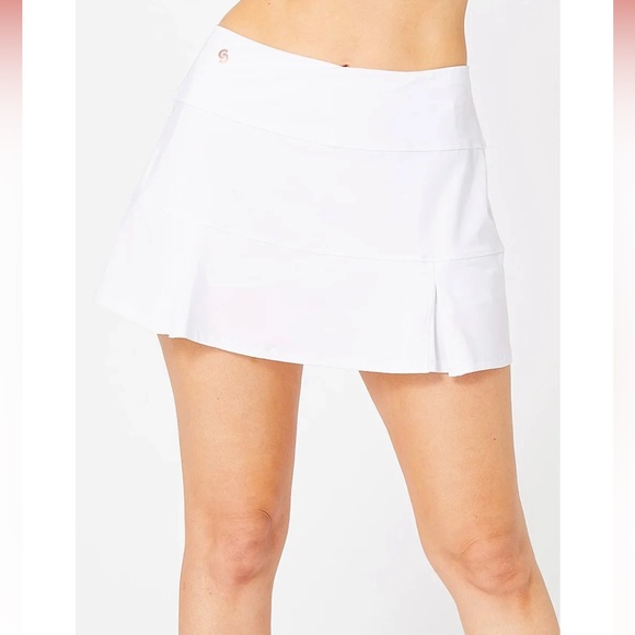 Cross Court | Skirts | Cross Court Womens Essentials Border Tennis ...